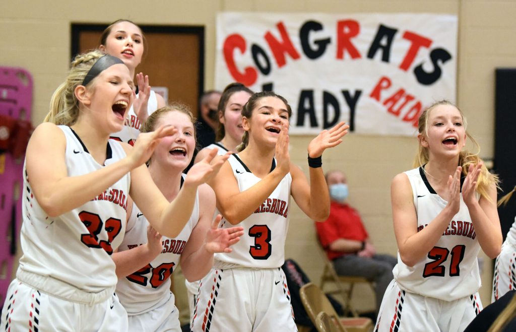 Lady Raiders dominate second half in 54-19 win over EA - Herald-Standard